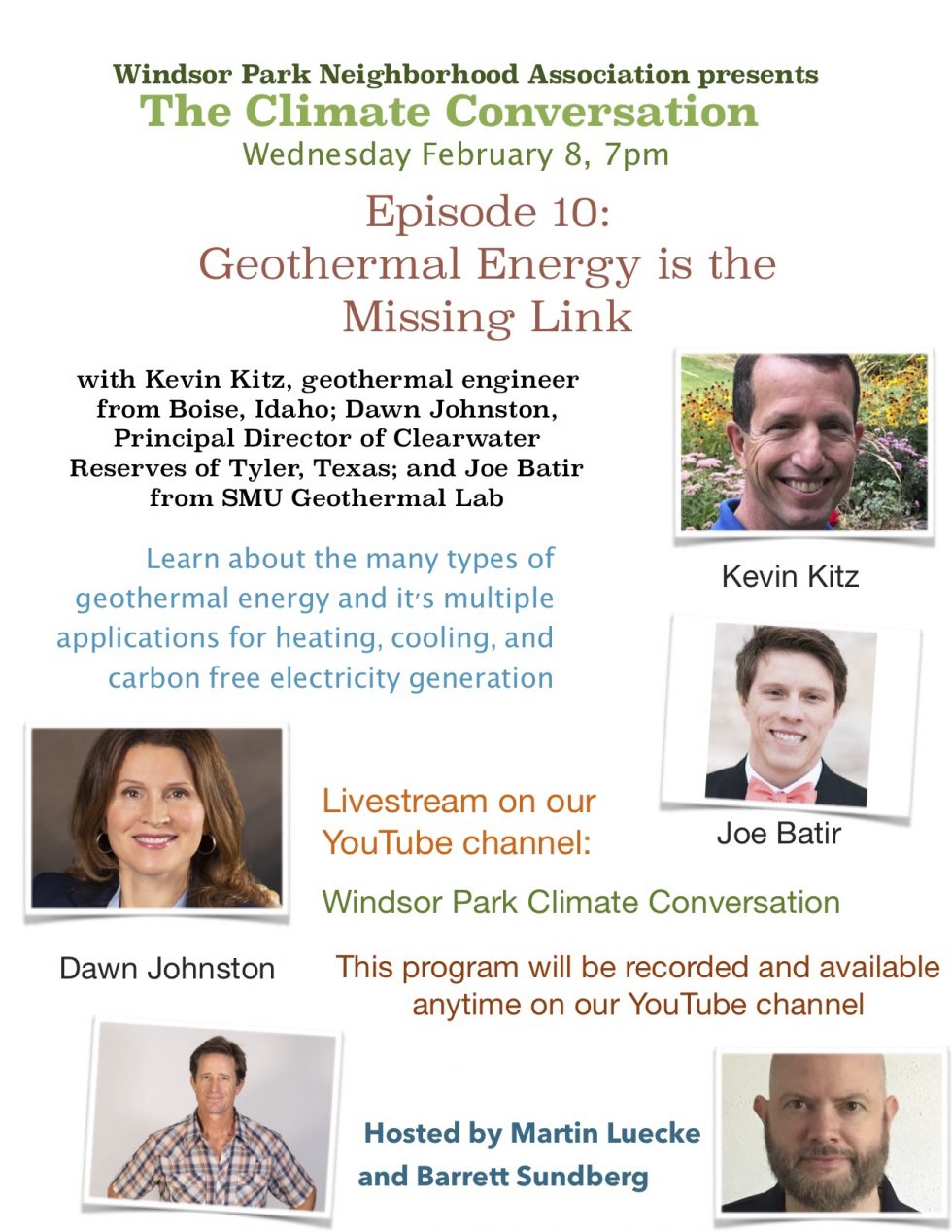 Climate Conversation – Geothermal Energy | Windsor Park Neighborhood ...